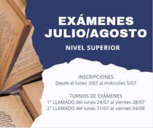 ️Turnos de Exámenes – ISMI